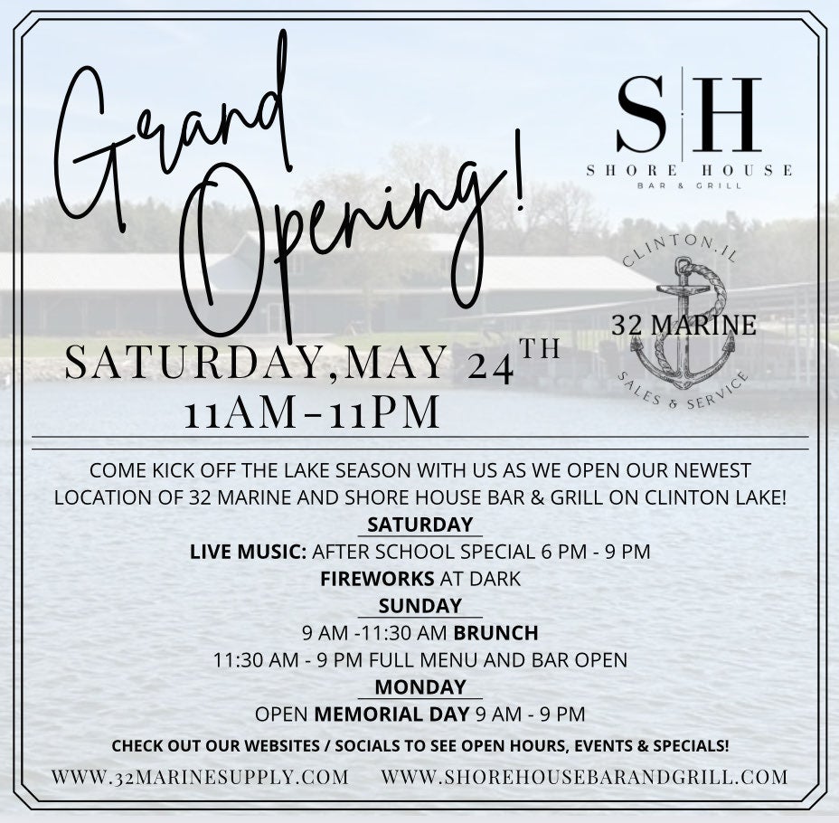 Grand Opening | Shore House Bar & Grill